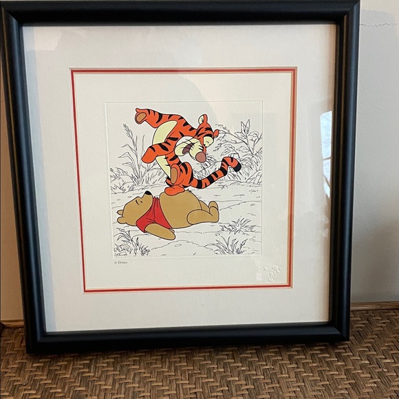 Disney | Wall Decor | Vintage Disney Treasures Engraved Etch From ...